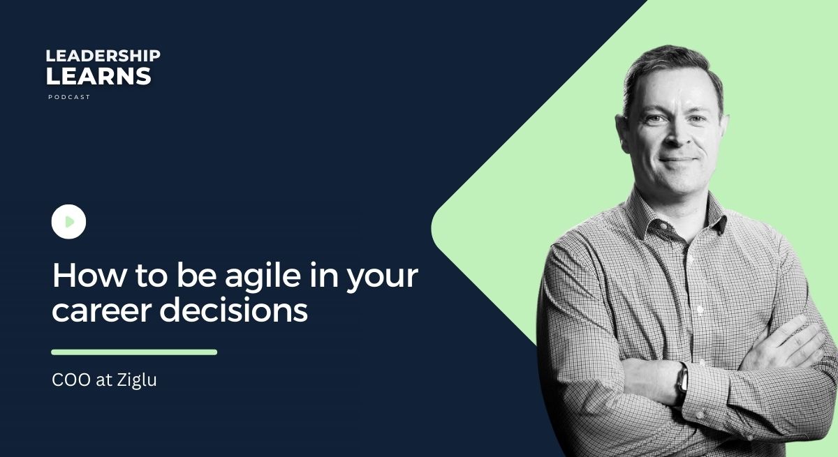 How to be agile in your career decisions: Interview with James Sullivan ...